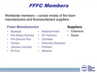Webinar on Best Environmental Practices for Class B Firefighting Foams ...