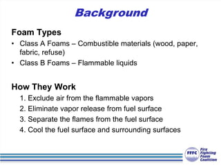 Webinar on Best Environmental Practices for Class B Firefighting Foams ...