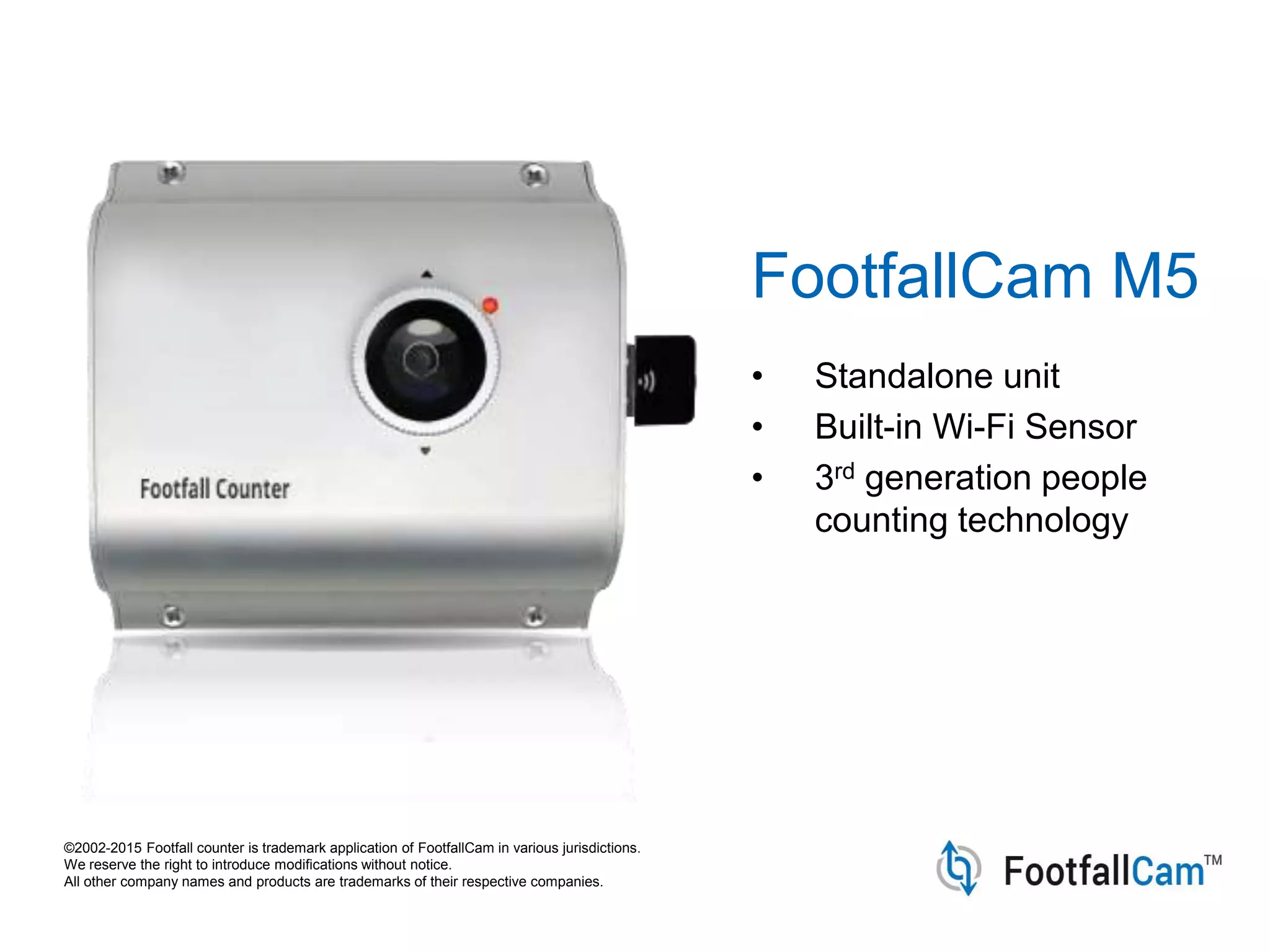 FootfallCam- People Counting Solution | PPTX