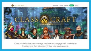 Webinar gamifikasi google classroom dengan classcraft | PDF