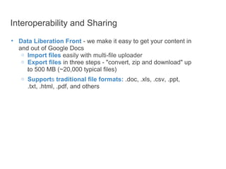 Get More Out Of Google Docs | PPT