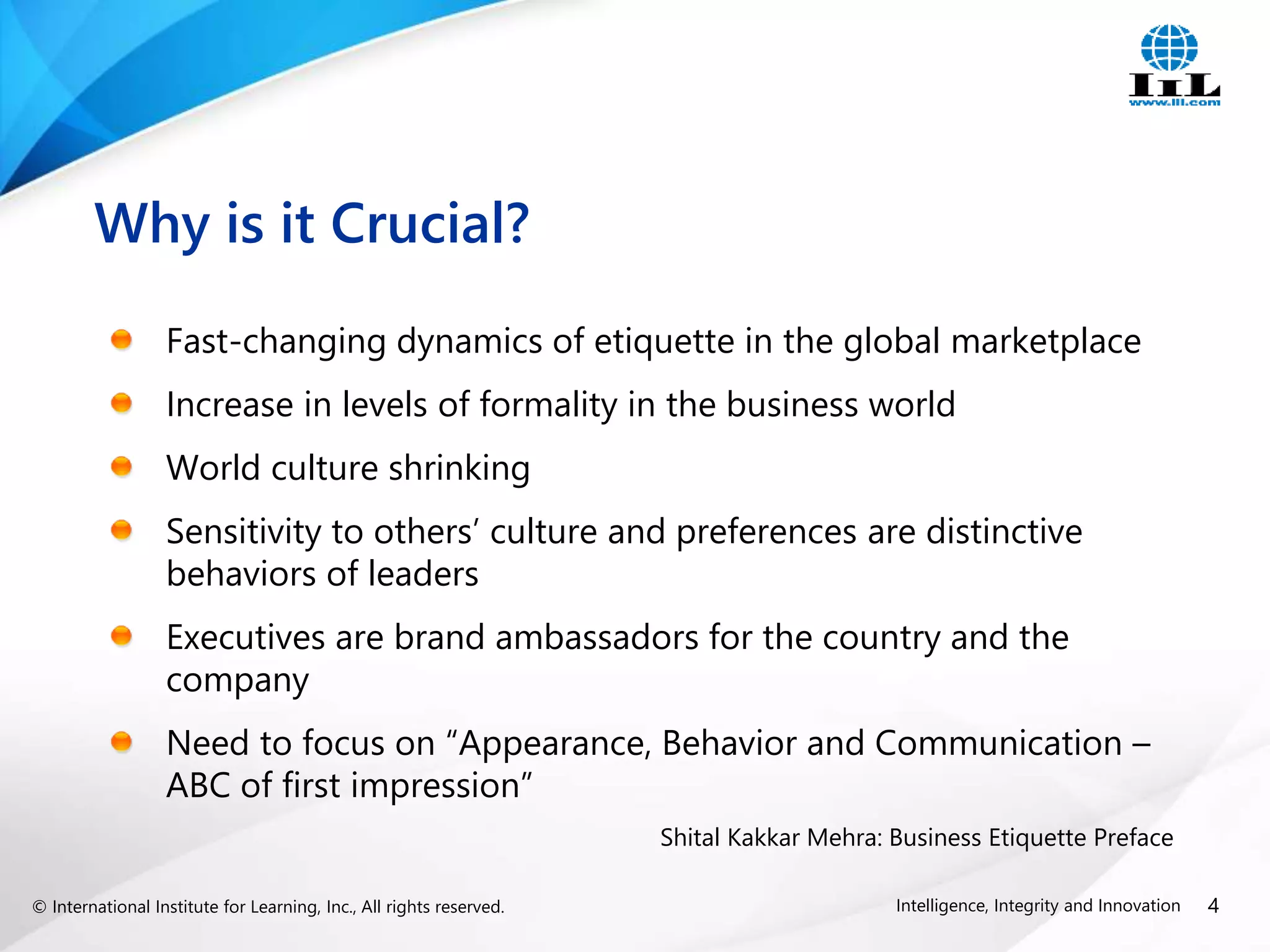 Global Business Etiquette | PPTX