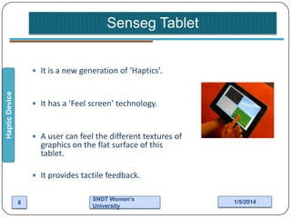 Haptic devices | PPT