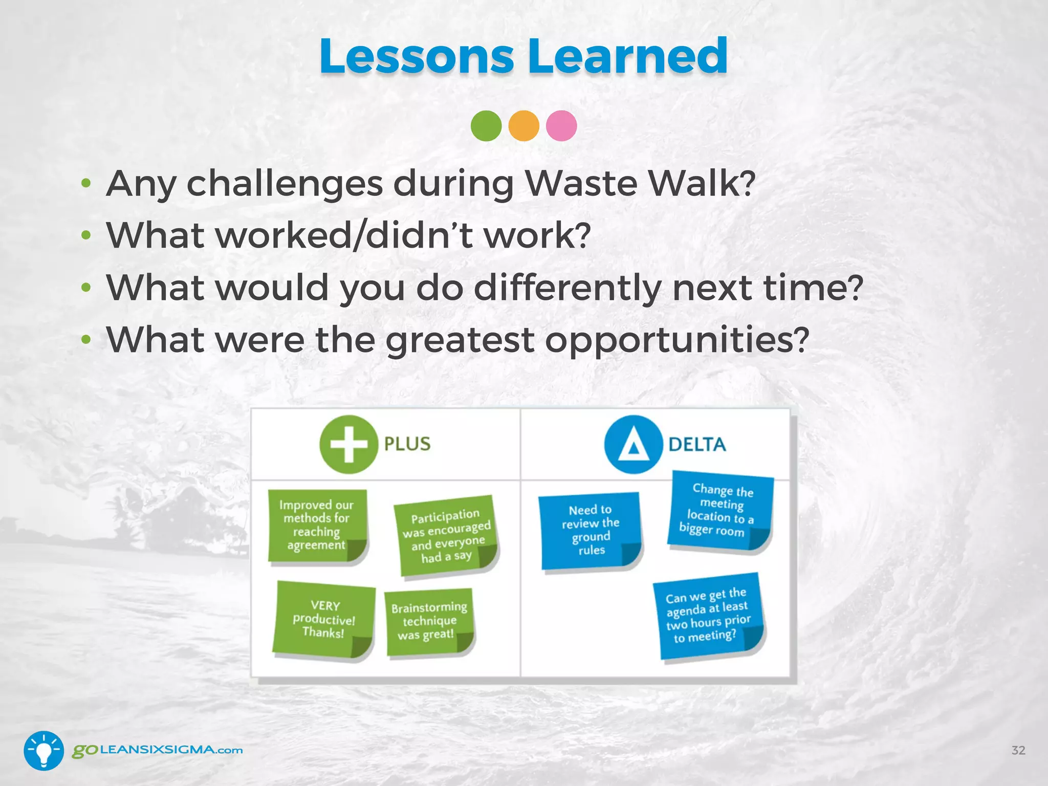 WEBINAR: How to Conduct an 8 Wastes “Waste Walk” | PDF