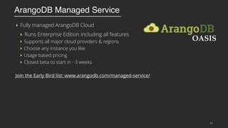 Webinar: How native multi model works in ArangoDB | PPT