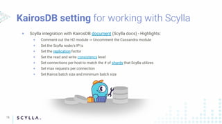 Webinar: How to build a highly available time series solution with KairosDB | PPT