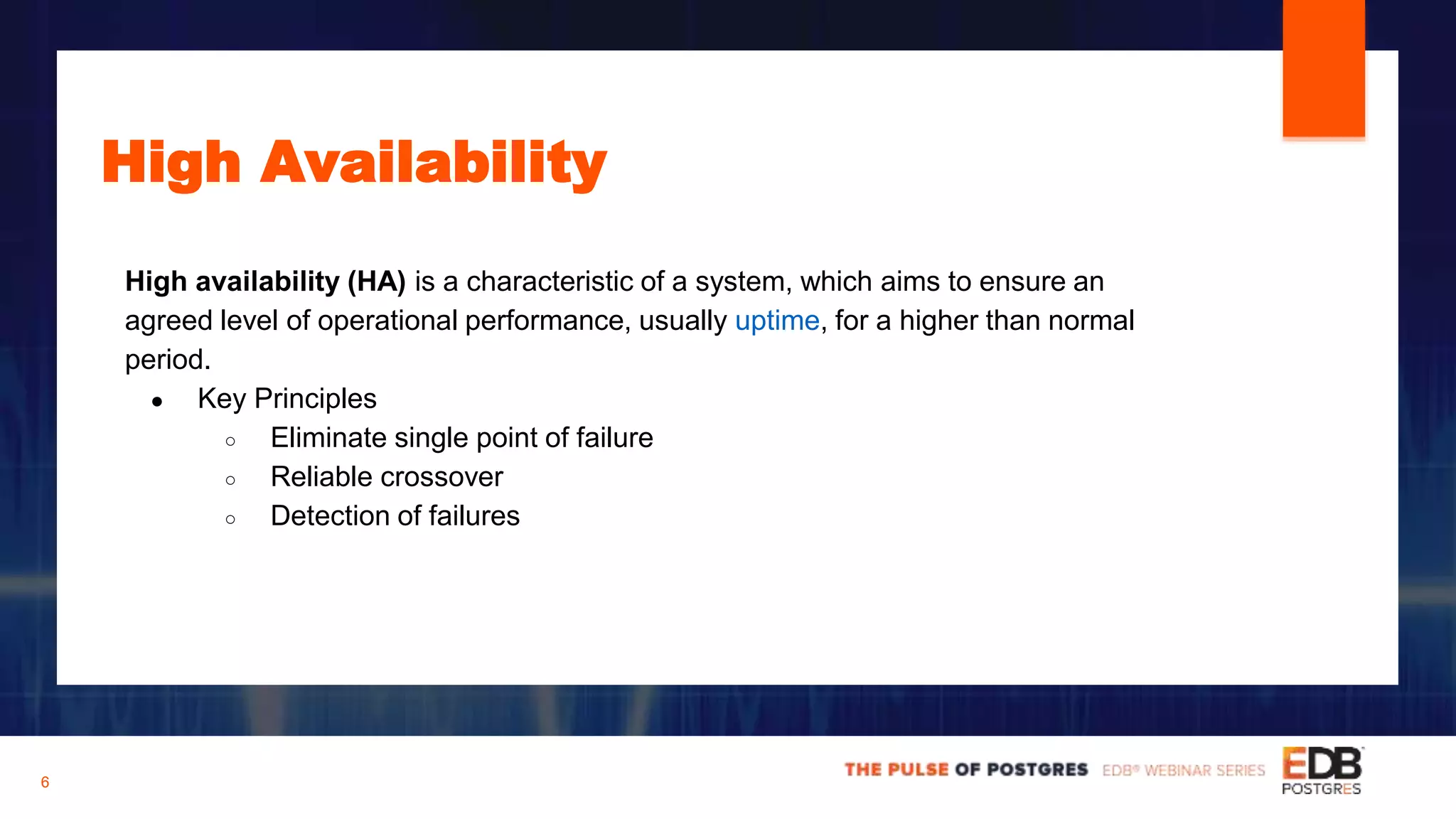 How to Design for Database High Availability | PPT