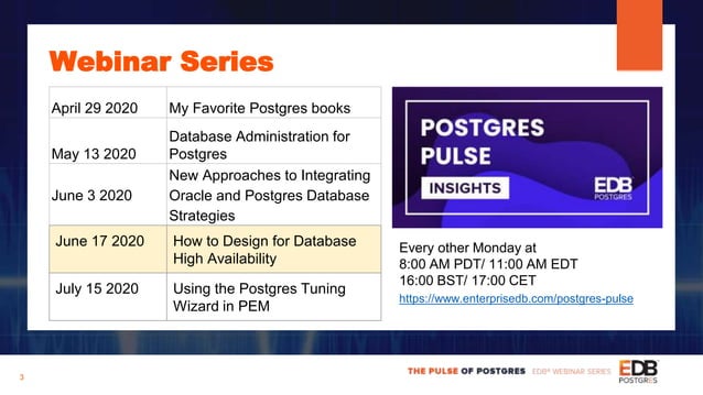 How to Design for Database High Availability | PPT