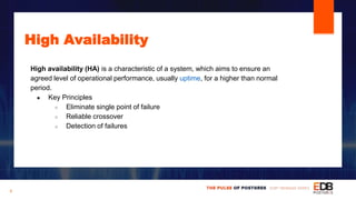 How to Design for Database High Availability | PPT
