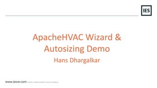 Effortless HVAC simulation using ApacheHVAC | PDF