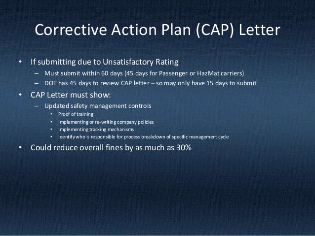 Fmcsa Corrective Action Plan Template Collection fmcsa-corrective-action-plan-template-collection