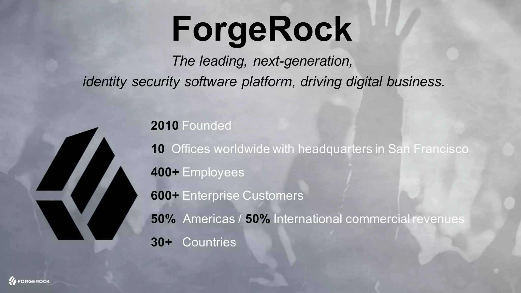 The Future is Now: What’s New in ForgeRock Identity Gateway | PPT