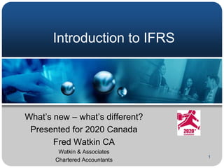Introduction to IFRS | PPT
