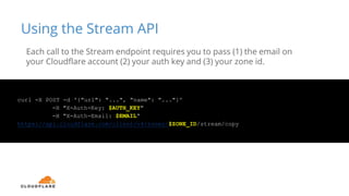 Why Stream Video with Cloudflare? | PPTX | Cloud Computing | Internet