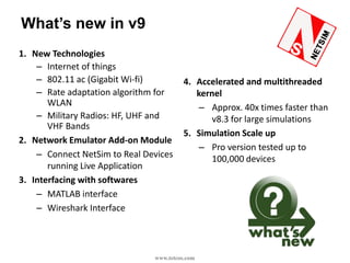 NetSim Webinar on IOT | PPTX