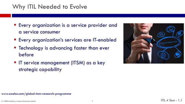 ITIL 4. The Next Evolution | PPT