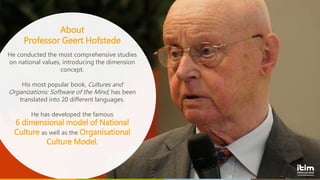 Webinar "Hofstede multi-focus model & Organisational culture ...