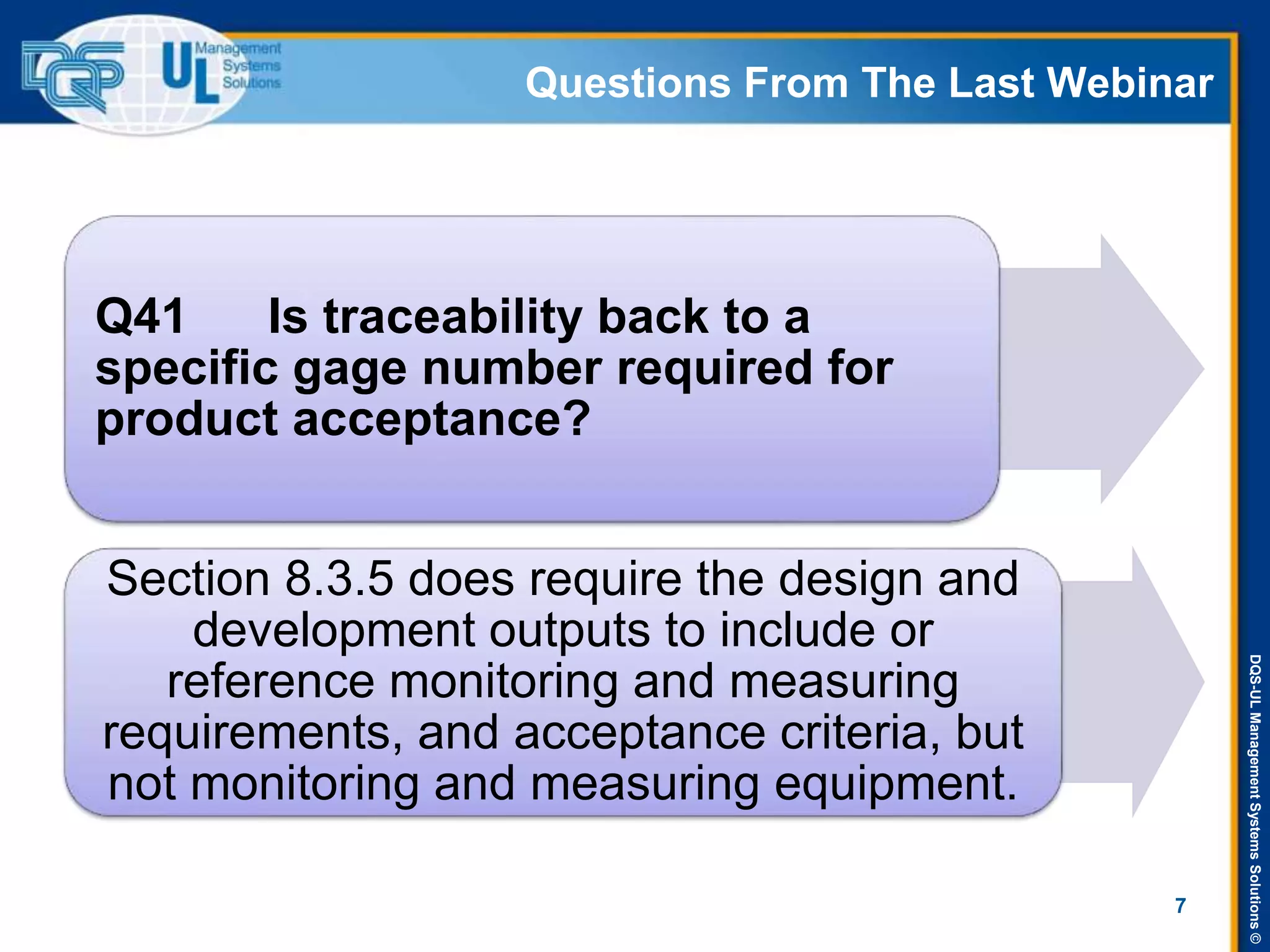 ISO 9001:2015 Revision Update Part 5 | PPTX | Business | Business and ...