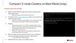 Red Hat multi-cluster management & what's new in OpenShift | PPT