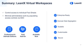 LeanIX Virtual Workspaces | PDF
