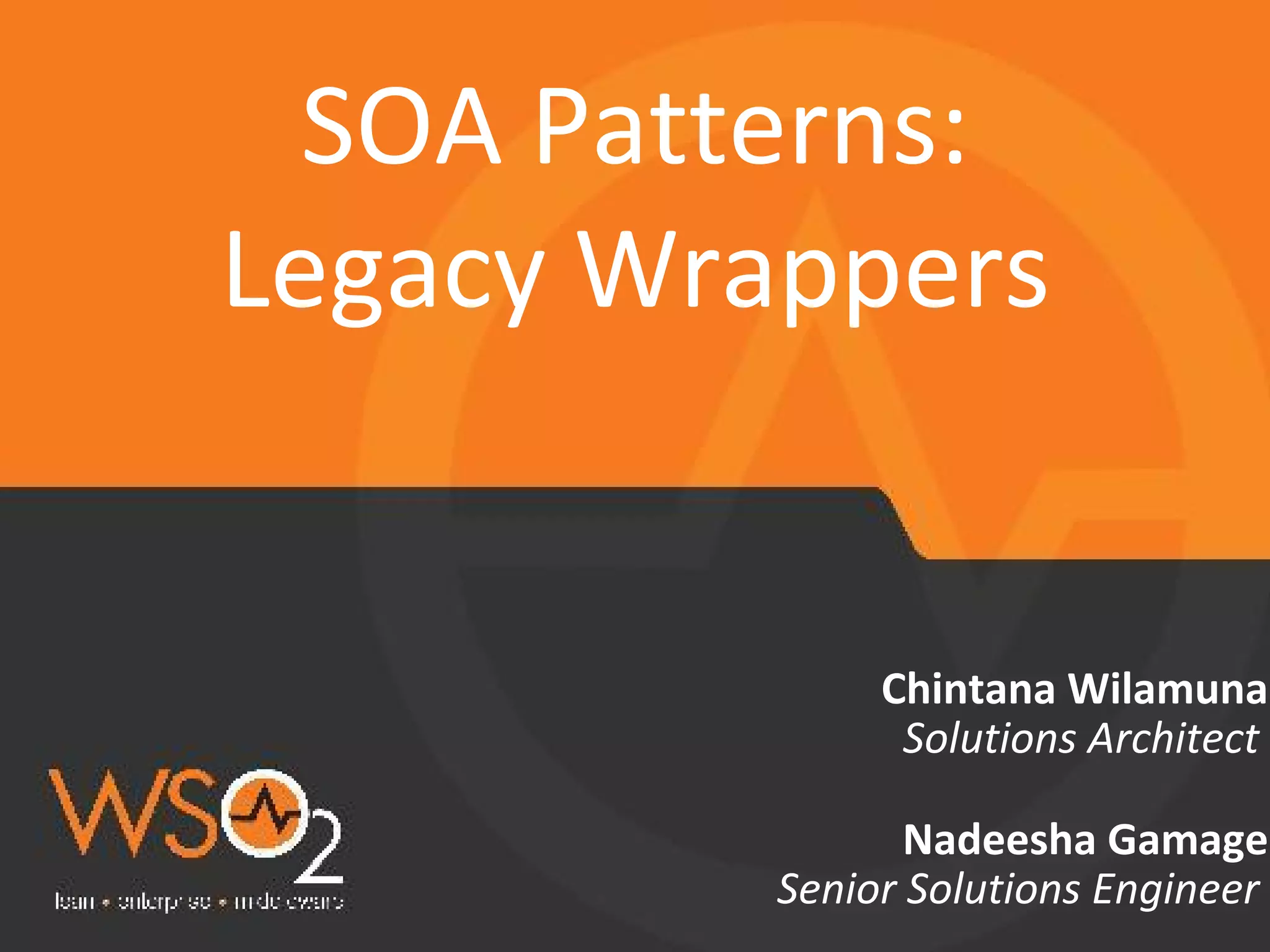 SOA Pattern : Legacy Wrappers | PDF