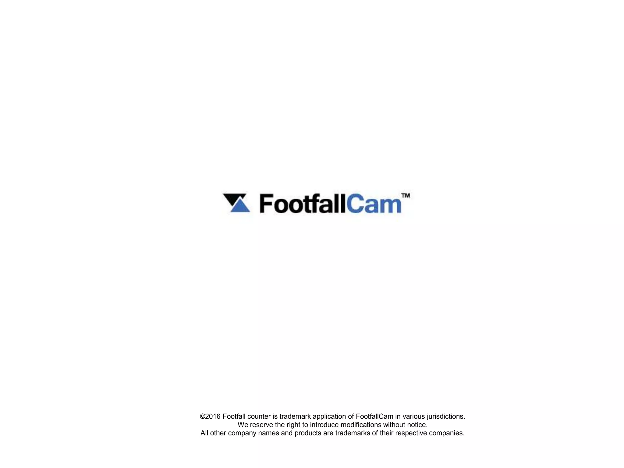 Footfallcam for Museum and Libraries | PPTX