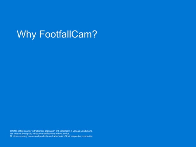 Footfallcam for Museum and Libraries | PPT