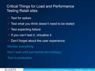 Performance Warrior Tales: Cloud Load Testing the Retail Giants | PPT ...