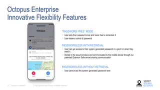 Octopus Authentication Platform | PPTX