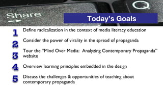 Exploring the Links between Media Literacy, Propaganda & Radicalization ...