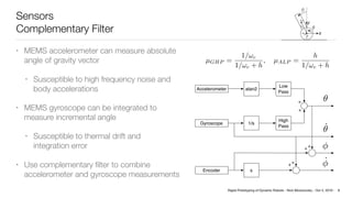 Rapid Prototyping of Dynamic Robots | PPT