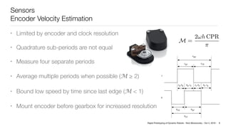Rapid Prototyping of Dynamic Robots | PPT