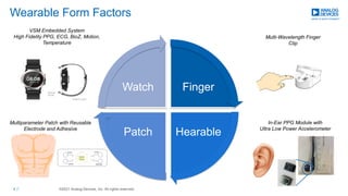 Webinar: Wearables - Apresentando um diagrama de blocos e componentes ...