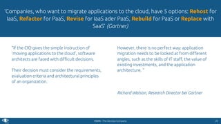 Moving Applications to the cloud | PPT
