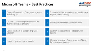 Microsoft Teams – The Future of Teamwork in Office 365 | PPTX