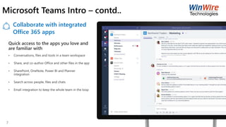 Microsoft Teams – The Future of Teamwork in Office 365 | PPTX