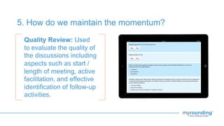 Multidisciplinary Care Coordination & Rounding Webinar | PDF