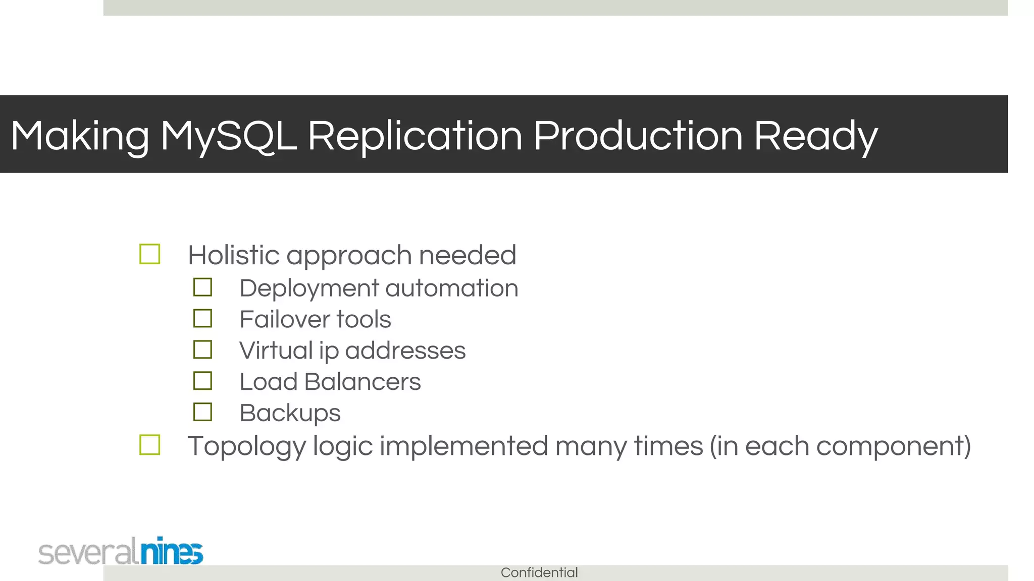 Introducing the Severalnines MySQL© Replication Blueprint | PDF | Databases | Computer Software ...