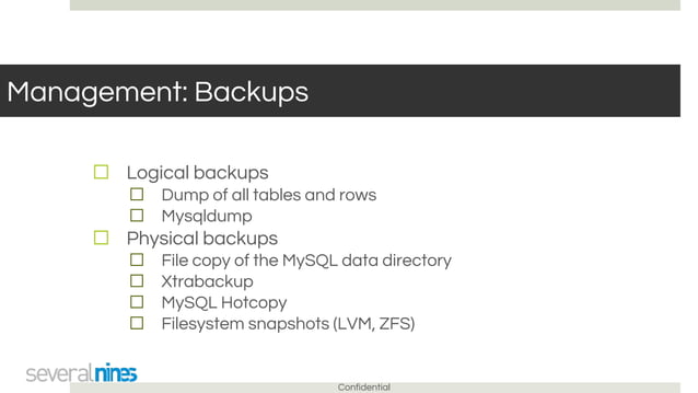 Introducing the Severalnines MySQL© Replication Blueprint | PDF ...