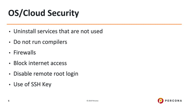 Enhancing MySQL Security | PPT