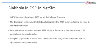 NetSim Webinar on Network Attacks and Detection | PPTX | Computer Networking | Computing