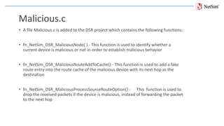 NetSim Webinar on Network Attacks and Detection | PPTX | Computer Networking | Computing