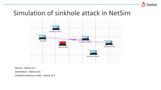 NetSim Webinar on Network Attacks and Detection | PPTX | Computer Networking | Computing