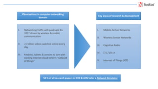 NetSim Webinar on Network Attacks and Detection | PPTX | Computer Networking | Computing