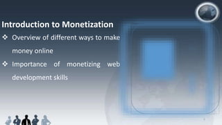 Earn Money While you learn using Web development.pptx