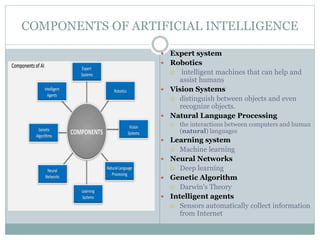 Artificial Intelligence and Expert System | PPT