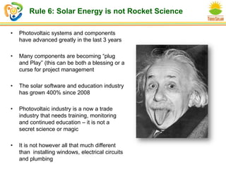 #SolarMOOC: Webinar on Project Management of Solar PV with Jeffery Lee ...