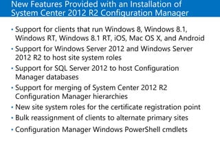 Administering and configuring System Center Configuration Manager 2012 R2 SP1 | PPTX | Web ...