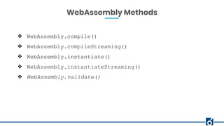 First Step towards WebAssembly with Rust | PPT