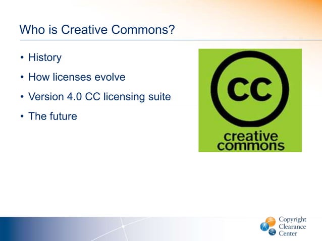 Webinar on open access creative commons | PPT